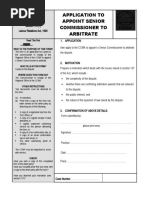 CCMA Consent Form - Blank | PDF | Government | Justice