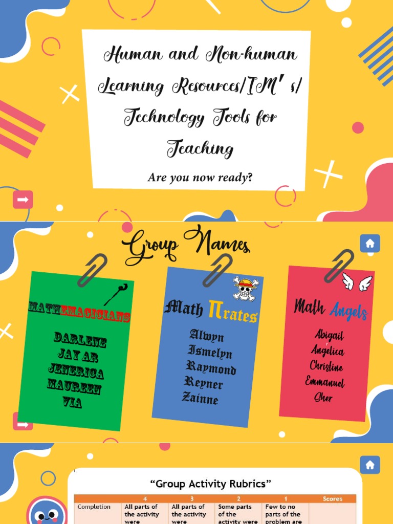 Human and Non Human Learning Resources | PDF