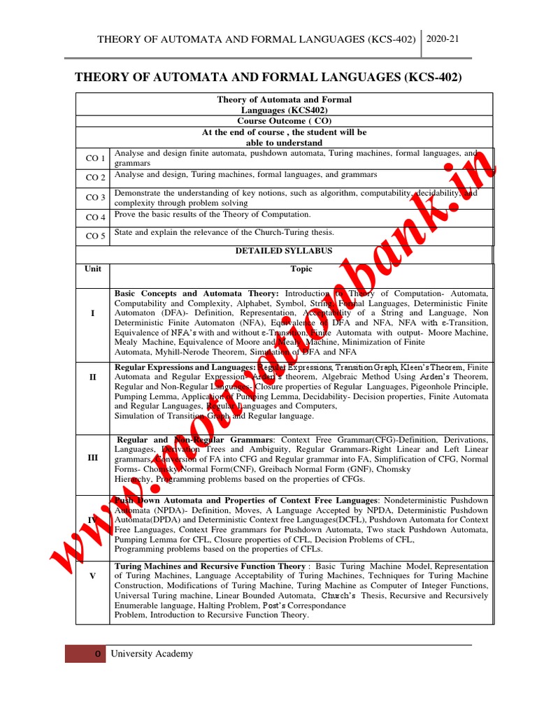 9500 - Tafl MCQs PDF | PDF | Theory Of Computation | Regular Expression