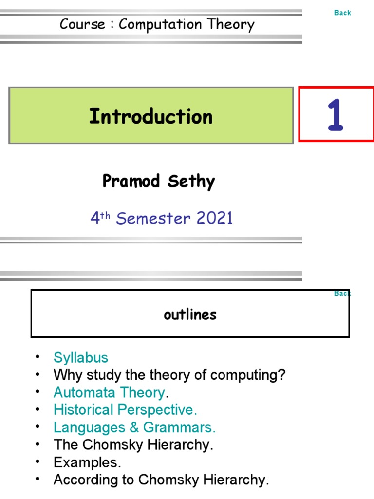 Pramod Sethy: 4 Semester 2021 | PDF | Theory Of Computation | Applied ...