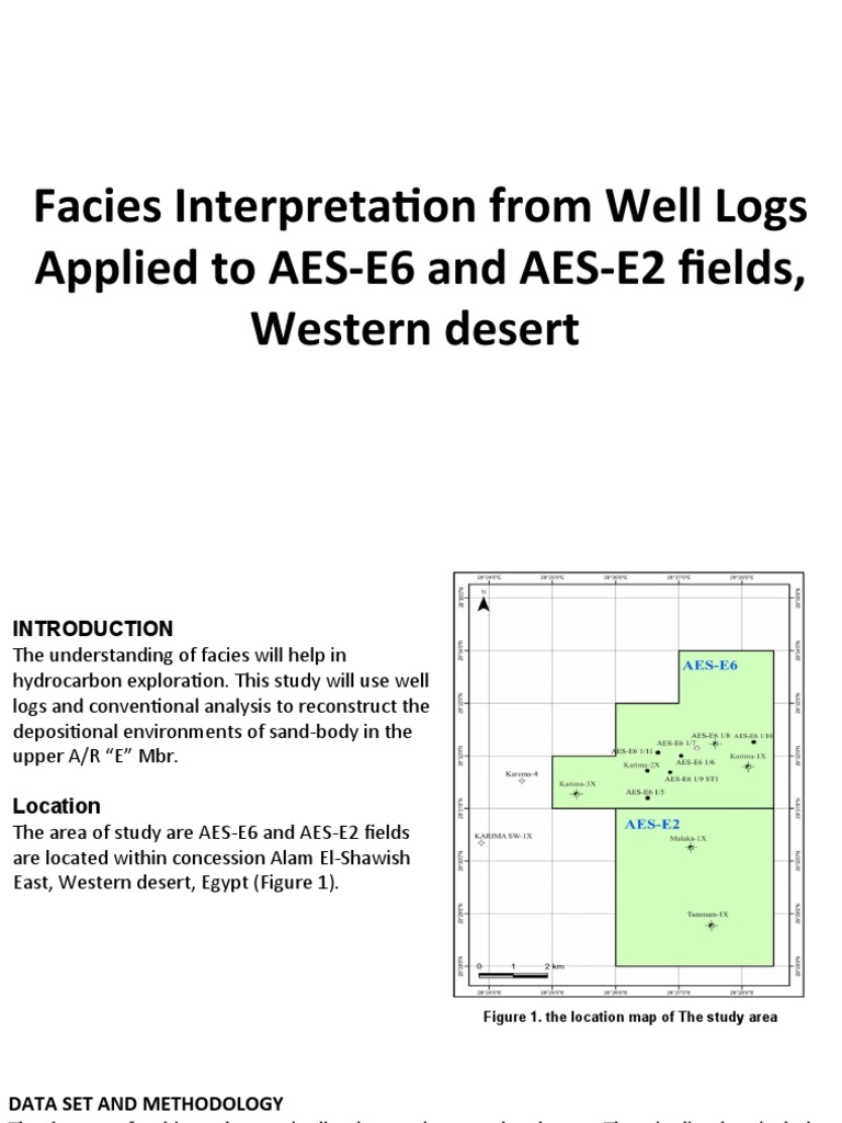 Facies Interpretation From Well Logs | PDF | Shoal | Geology