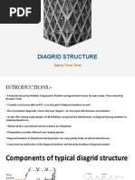 Diagrid System | PDF | Beam (Structure) | Civil Engineering