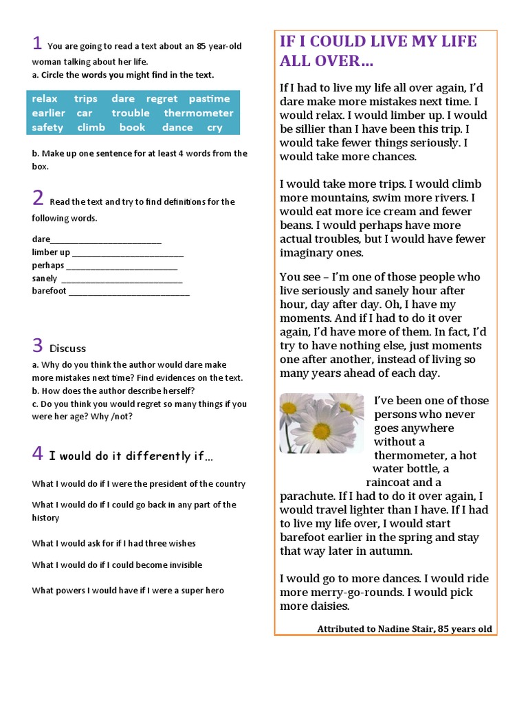 Read Second Conditional Fun Activities Games Reading Comprehension ...