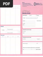 Déclaration Maladie AXA | PDF | Assurance | Médecine