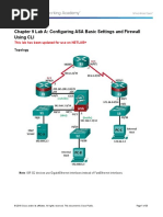 21.7.5 Packet Tracer - Configure ASA Basic Settings and Firewall Using The CLI - ITExamAnswers ...