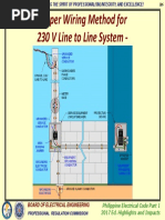 PEC Design Rules | PDF | Electrical Wiring | Electric Motor