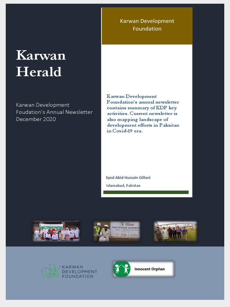 KDF Newsletter Title Page | PDF