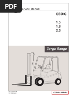 Bendi 313 & 318 Service Manual | PDF | Axle | Forklift