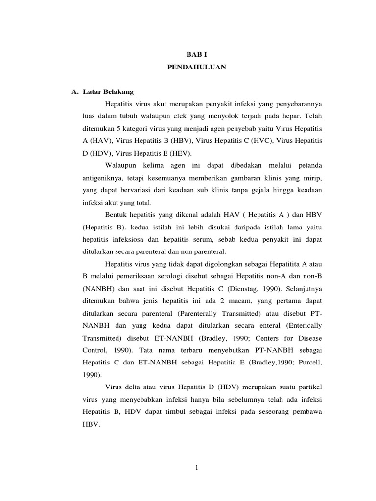 Makalah Askep Hepatitis | PDF