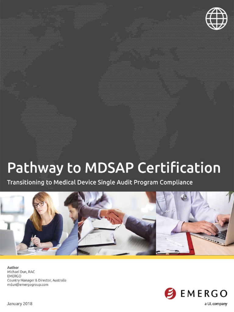 MDSAP Certification White Paper EMERGO | PDF | Medical Device | Audit