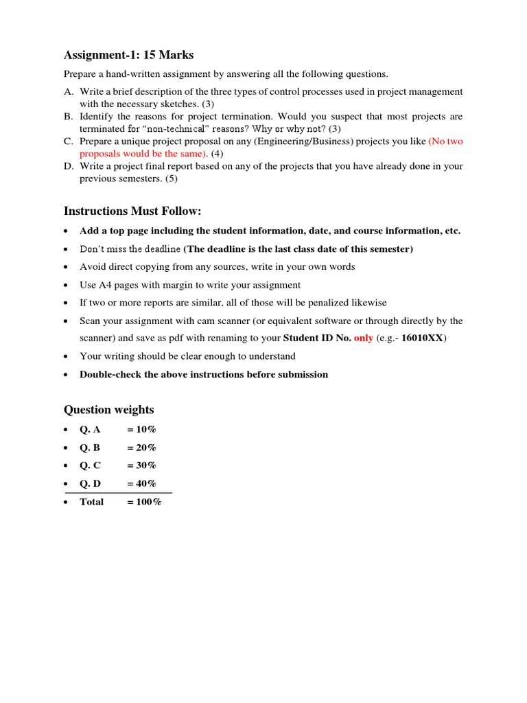 Assignment 1 - IPE 4111 - EEE 16 | PDF