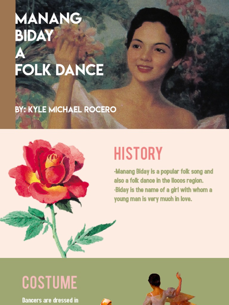 Manang Biday Folk Dance | PDF