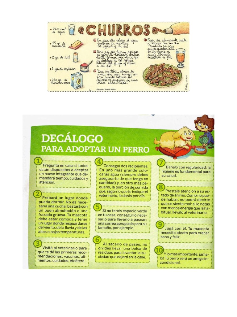 Ejemplos de Textos Prescriptivos | PDF