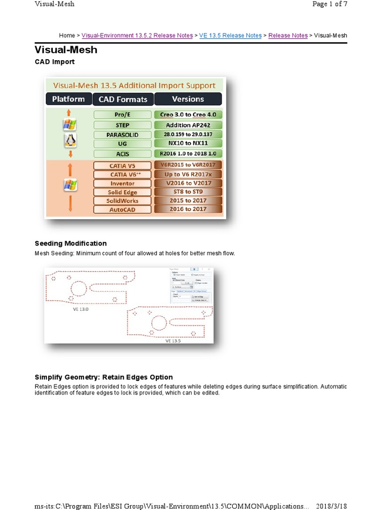 Visual Mesh Pdf Computer Aided Design Computing