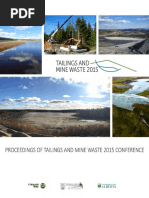 Ancold - Guidelines On Tailings Dam | PDF