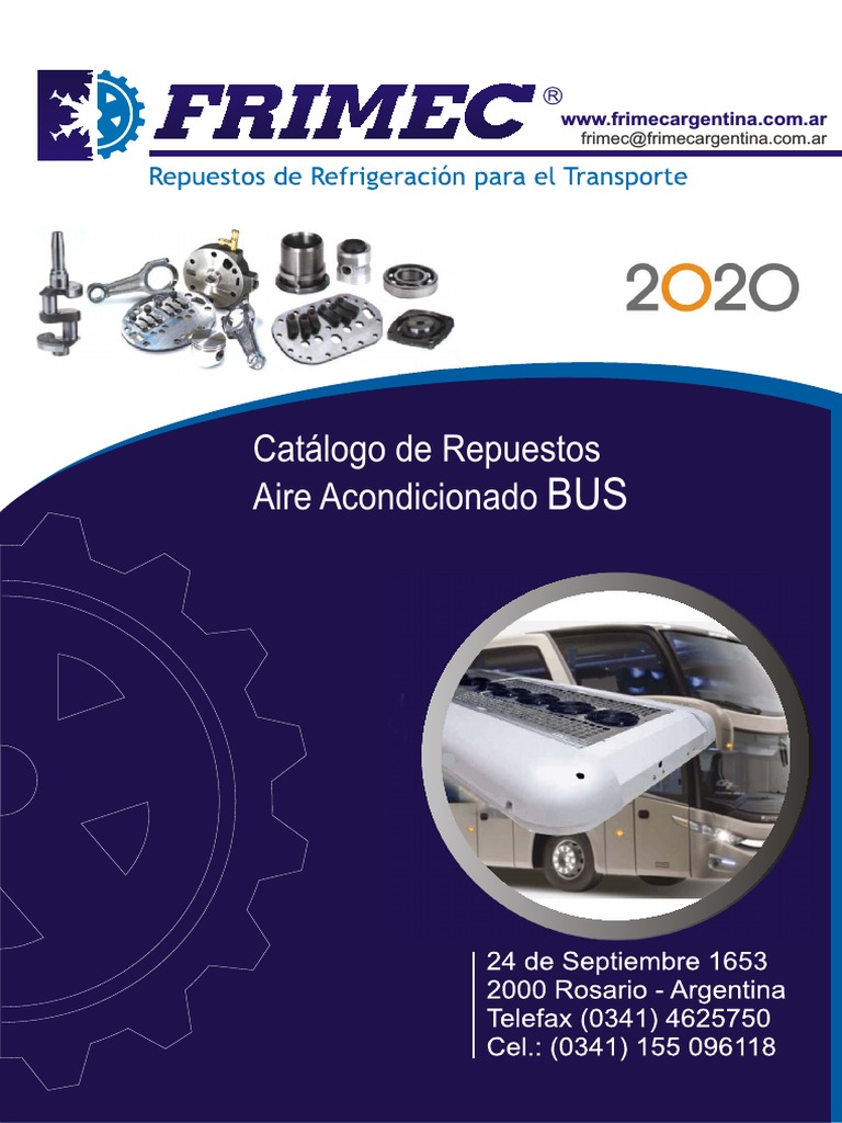 Catalogo Bus 2020 | PDF | Ingeniería electromecánica | Frío