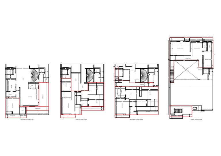 Store / Room Washing Area: First Floor Plan Second Floor Plan Ground ...
