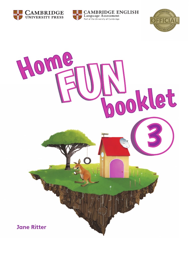 Home Fun Booklet 3 Answer Key Answer Key Pdf
