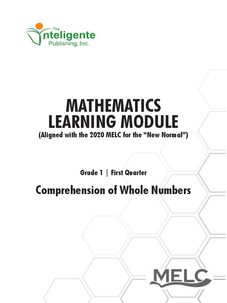 Math 1 Melc Book | PDF | Numbers | Mathematics