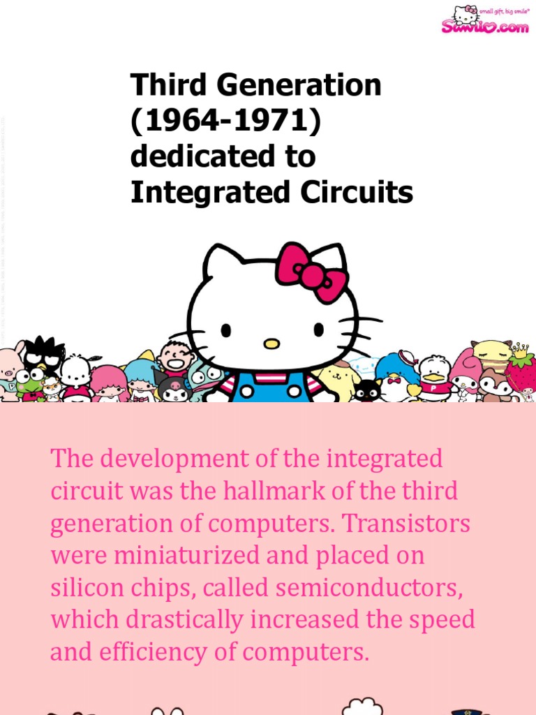 Third Generation (1964-1971) Dedicated To Integrated Circuits | PDF ...