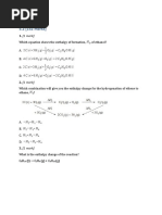 Titration Questions and Answers | PDF | Titration | Chemistry