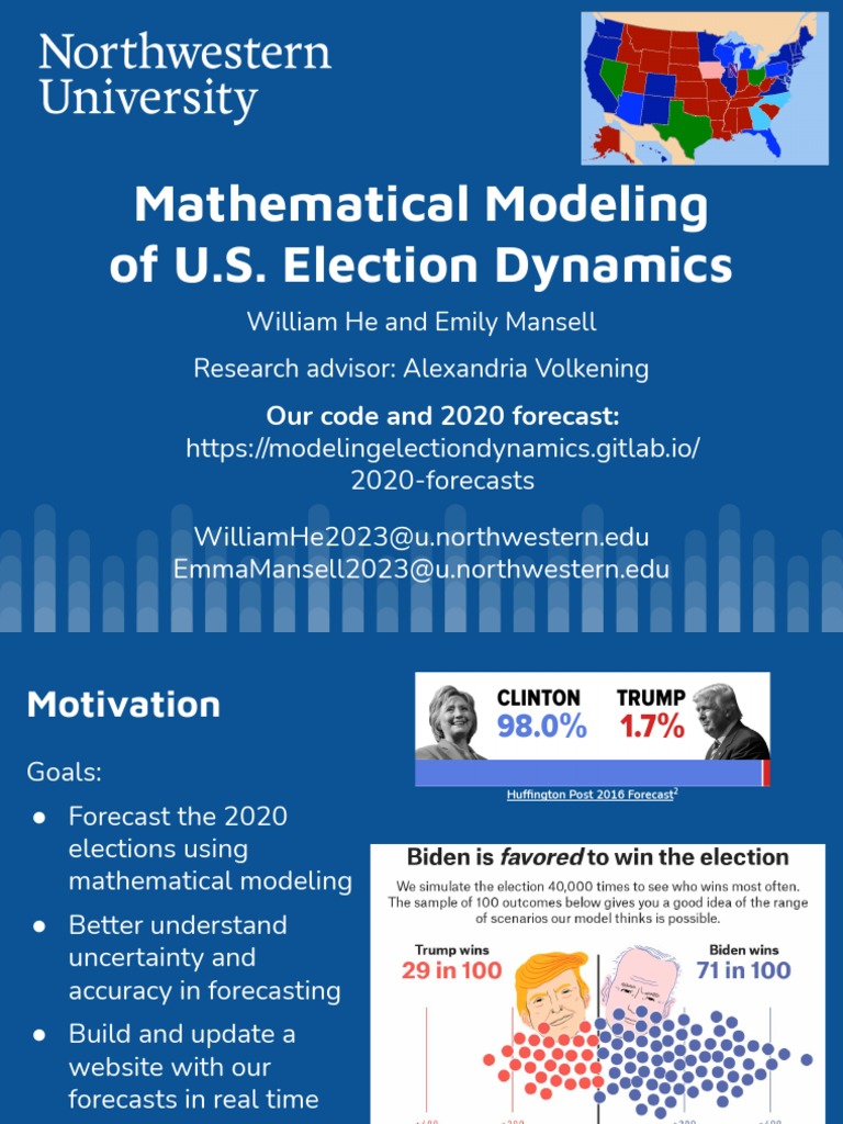 Mathematical Modeling of U.S Elections - Emma Mansell | PDF ...