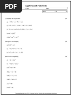 Textbook Answers - Expanding Brackets - Corbettmaths | PDF | Communication