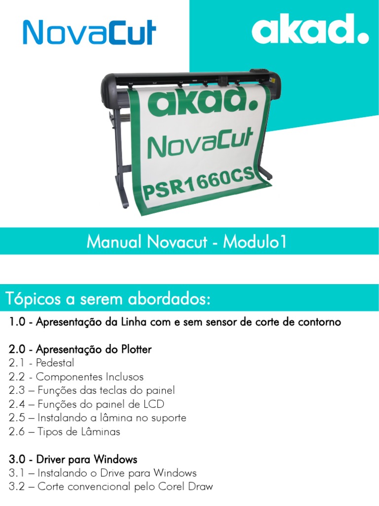 Manual Novacut Modulo1 | PDF | Microsoft Windows | Ciência da Computação