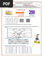 Cuadro de Numeros Del 100 Al 199 | PDF