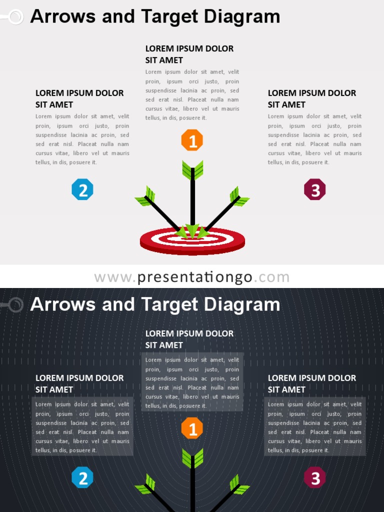 Arrows Target Diagram PGo 4 3 | PDF