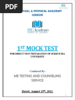 Grade 7 term 1 2025 MATHEMATICS BASELINE TEST-1 | PDF | Elementary ...