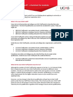 Old UCAS Points Calculation Guide | PDF | Gce Advanced Level (United ...