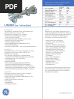 GE Power & Water LM6000-PFplus Gas Turbine Datasheet1xxx 1540752528 | PDF | Gas Turbine | Energy ...