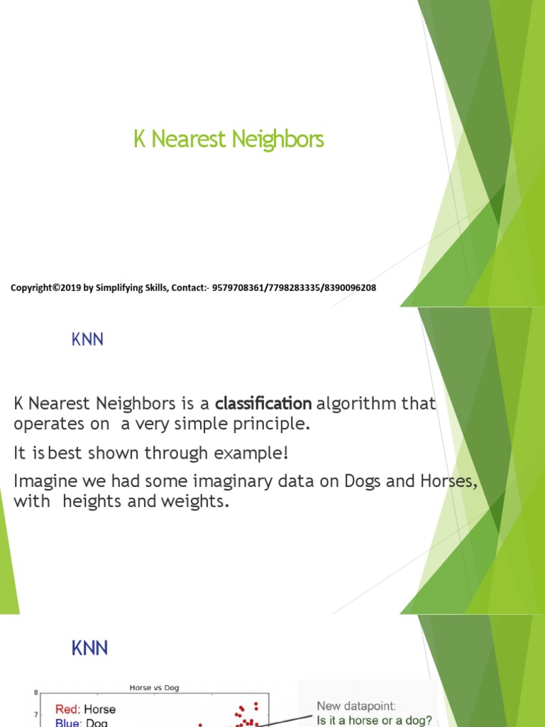4.kNN Concepts | PDF