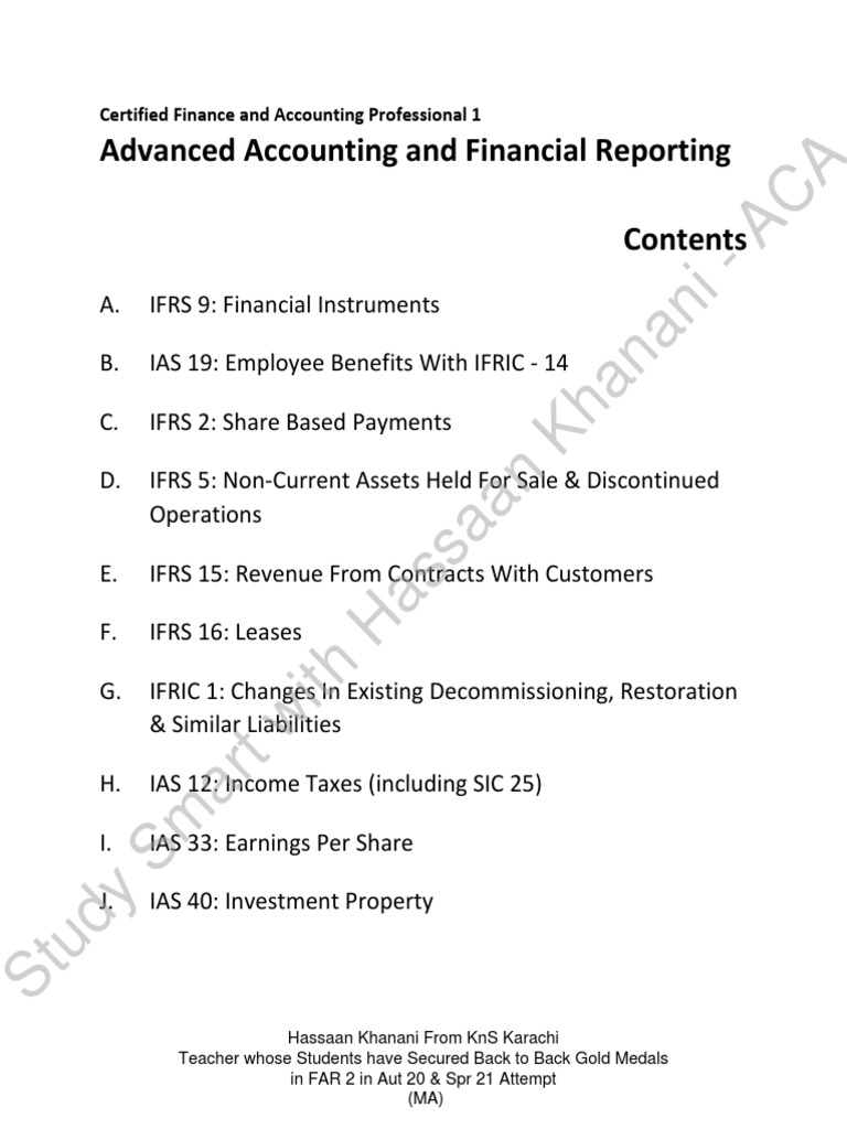 Ifrs 9 | PDF | Historical Cost | Fair Value