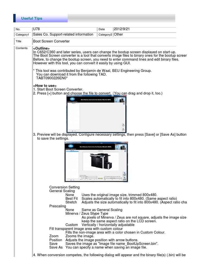Boot Screen Converter en | PDF | Booting | Computer Engineering
