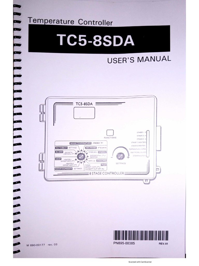 TC5 8SDA Controller | PDF