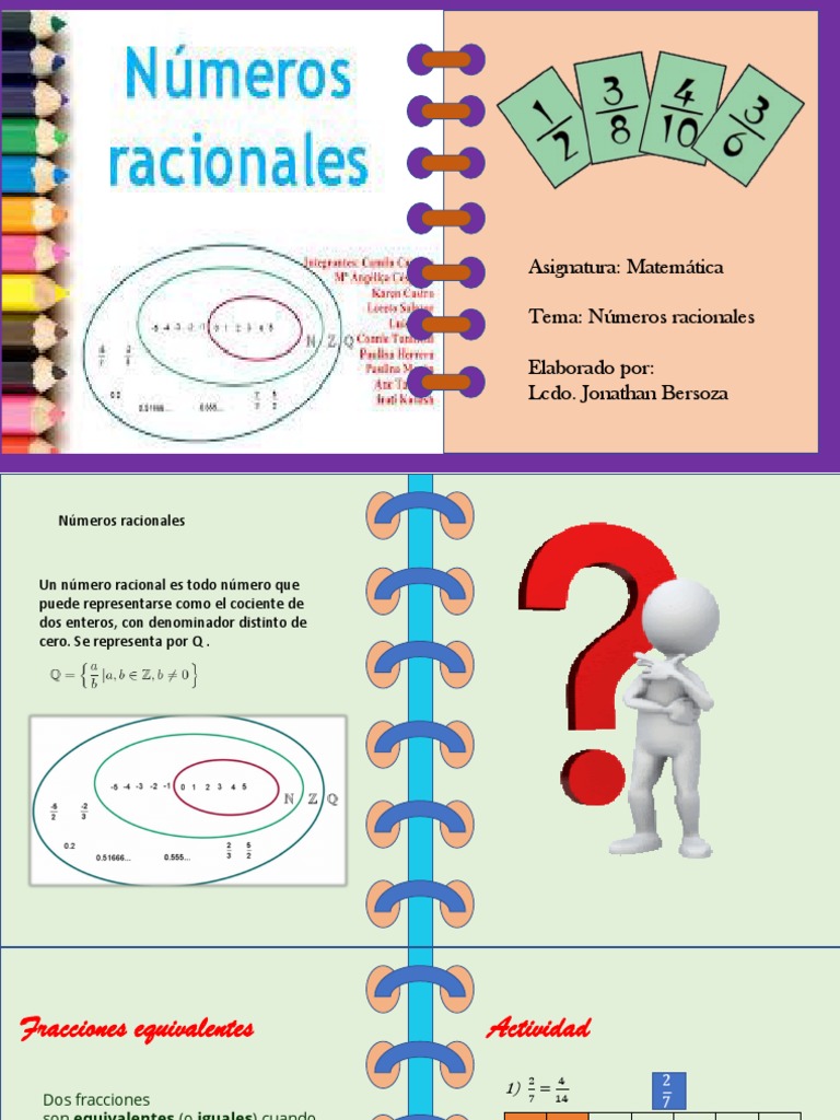 Números Racionales | PDF | Número racional | Objetos matemáticos