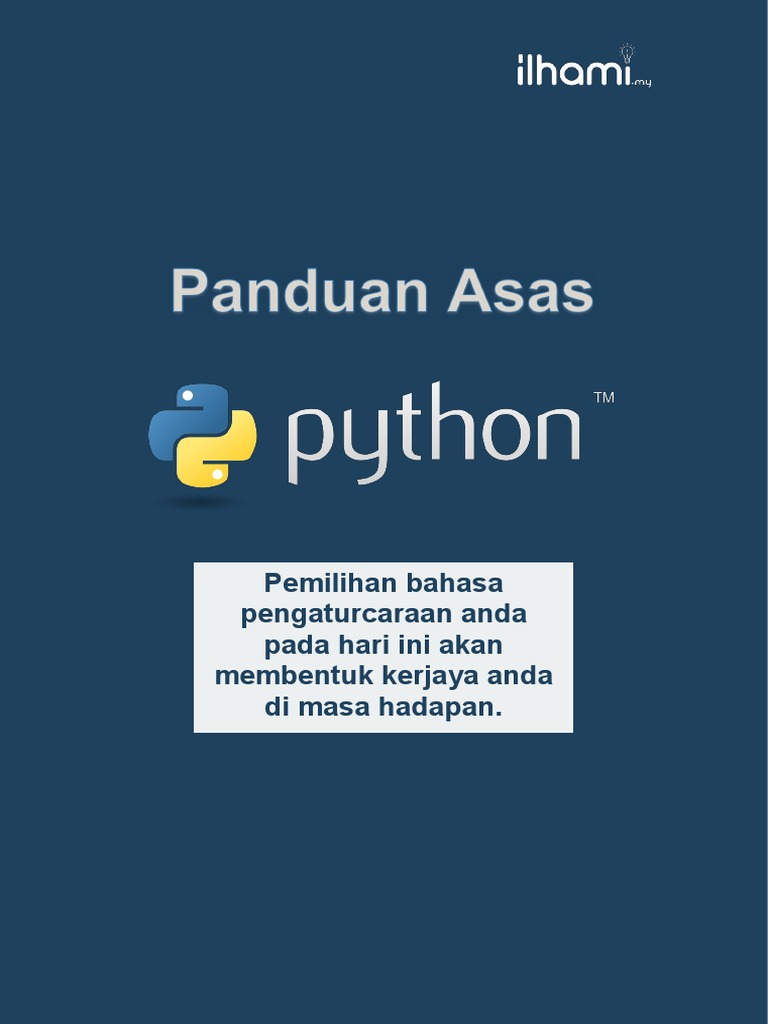 Ebook Panduan Asas Python | PDF