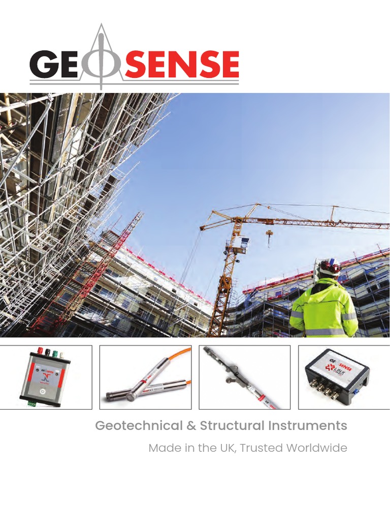 Geosense UK | PDF | Deep Foundation | Electrical Connector