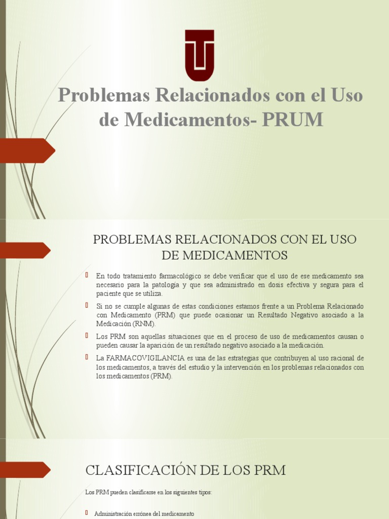 Prum para TRF 2019 | PDF | Medicamentos con receta | Efecto adverso