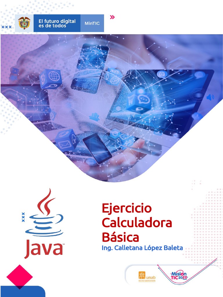 Ejercicio Calculadora Básica | PDF | Java (lenguaje de programación ...