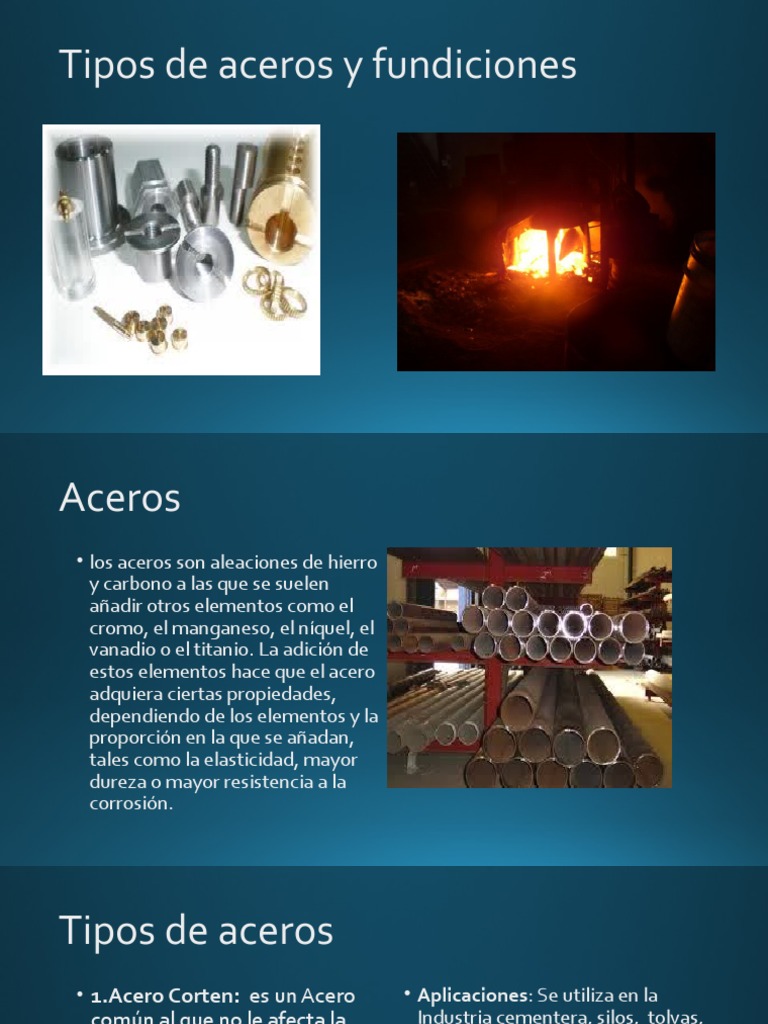 Tipos de Acero | PDF | Acero | Aleación