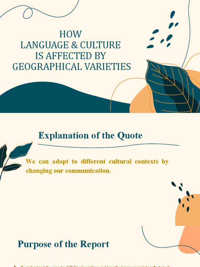 Varieties of Filipino Language | PDF