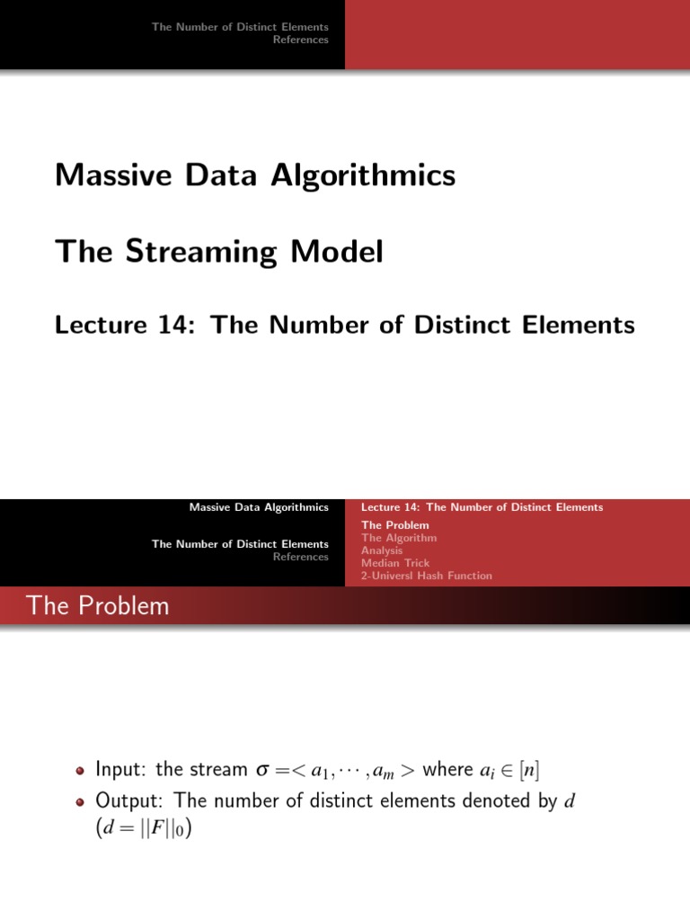 Massivedata14 Slidesxx | PDF | Function (Mathematics) | Algorithms