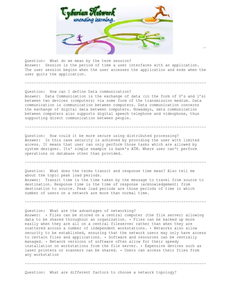CS601 Mid Important Solved Questions | PDF | Computer Network | Network ... CS601 Mid Important Solved Questions | PDF | Computer Network | Network ...