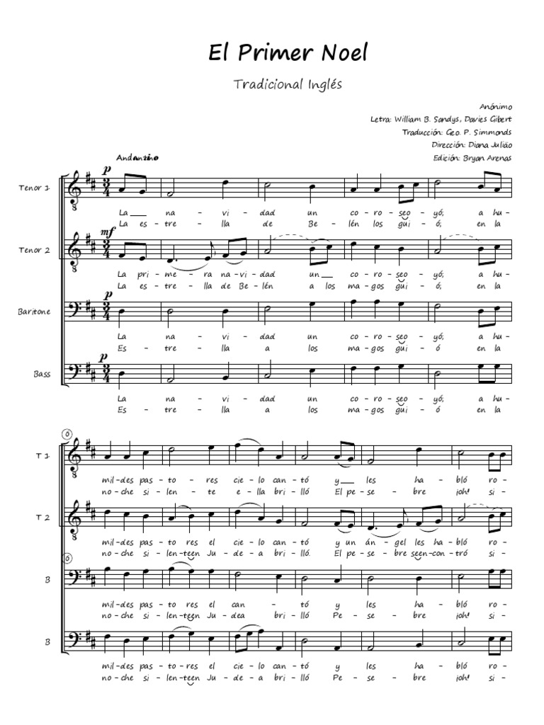 El Primer Noel | PDF