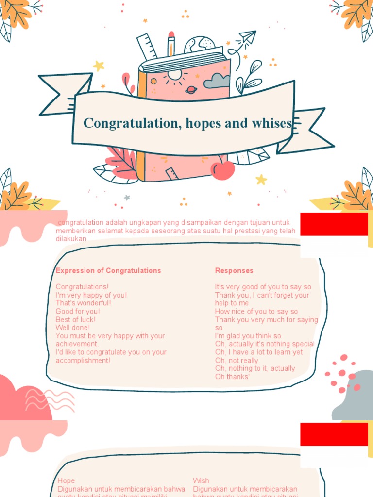 Congratulation Pertemuan 2 | PDF