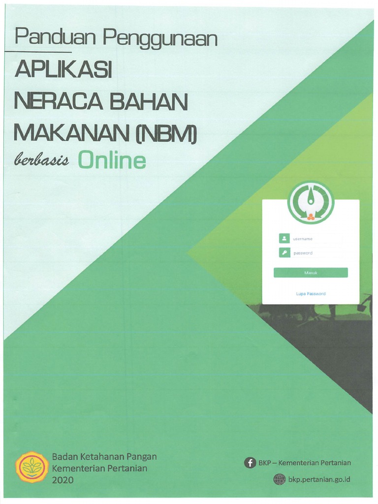 Panduan Penggunaan Aplikasi NBM Online | PDF