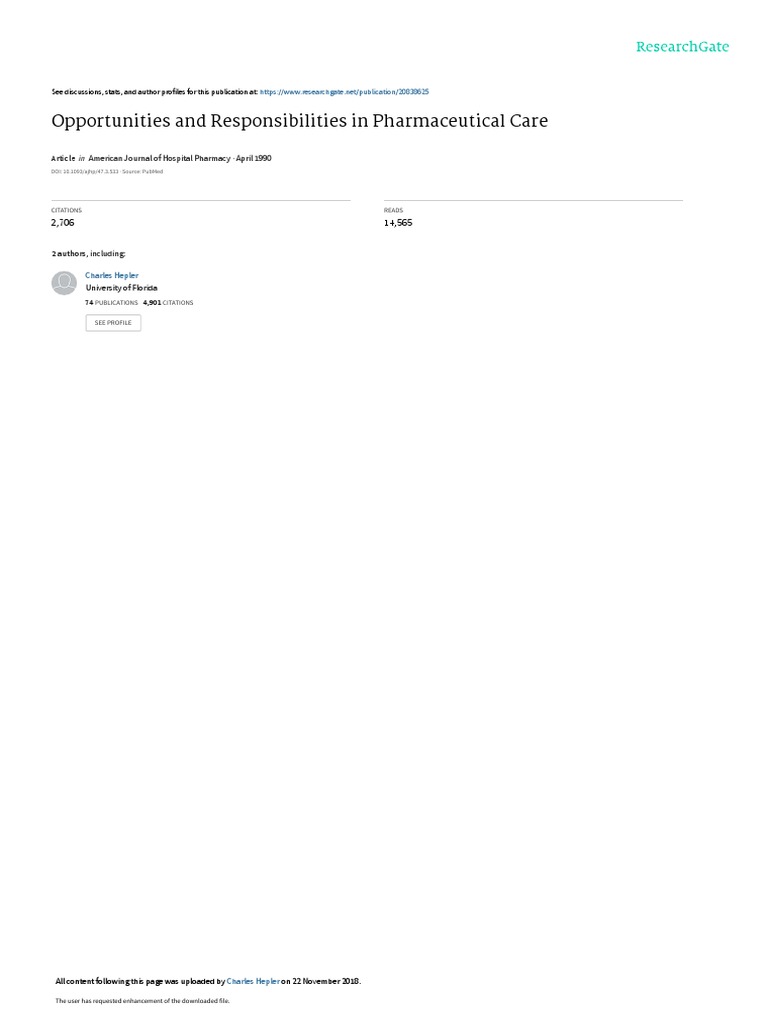 Hepler Strand ORPC 2 | PDF